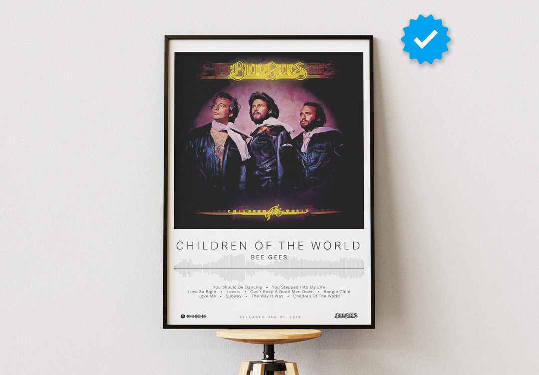 Bee Gees Poster | Children of the World Poster | Album Poster Prints ...