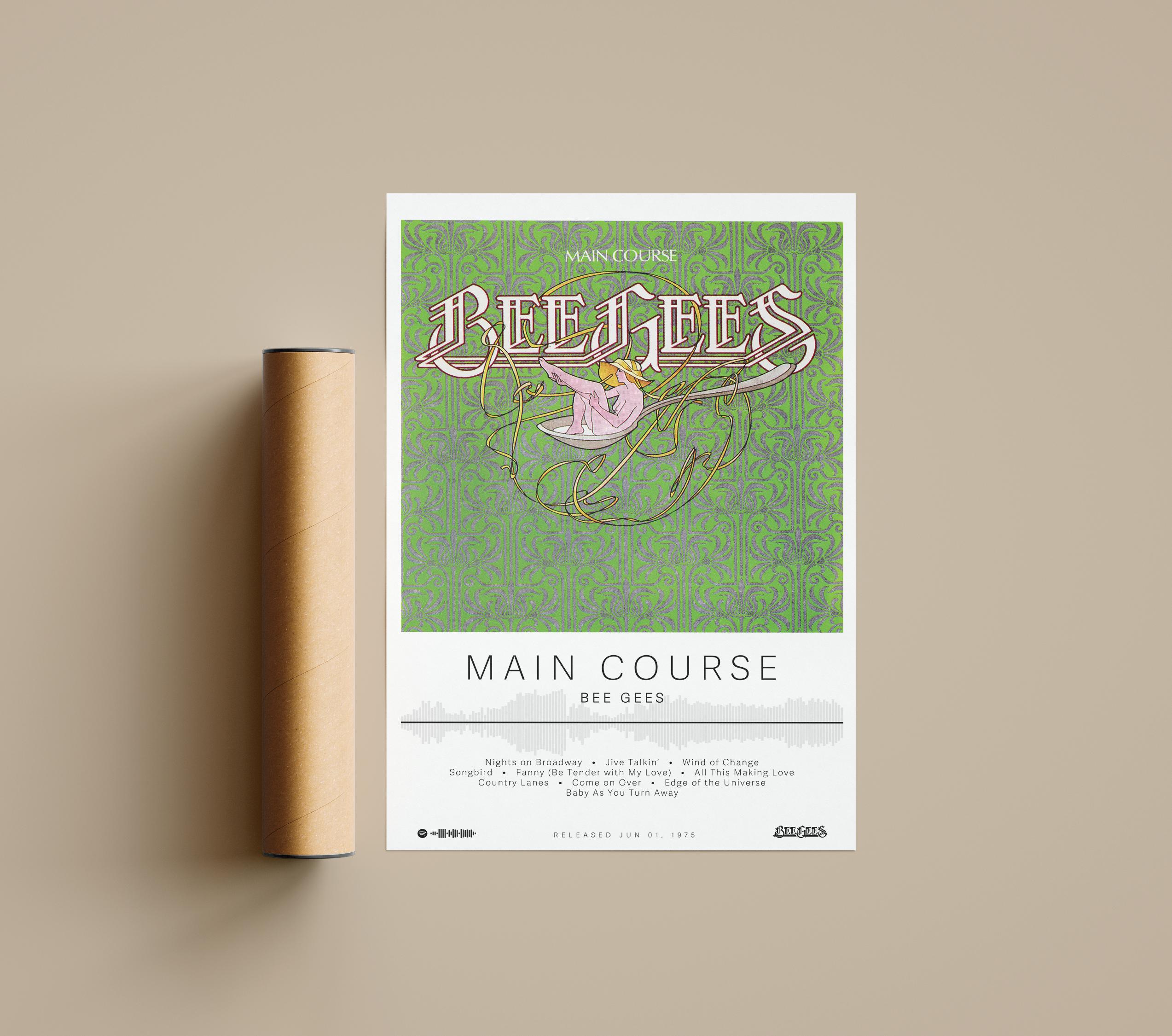Bee Gees Poster | Main Course Poster | Album Poster Prints | Wall Decor ...