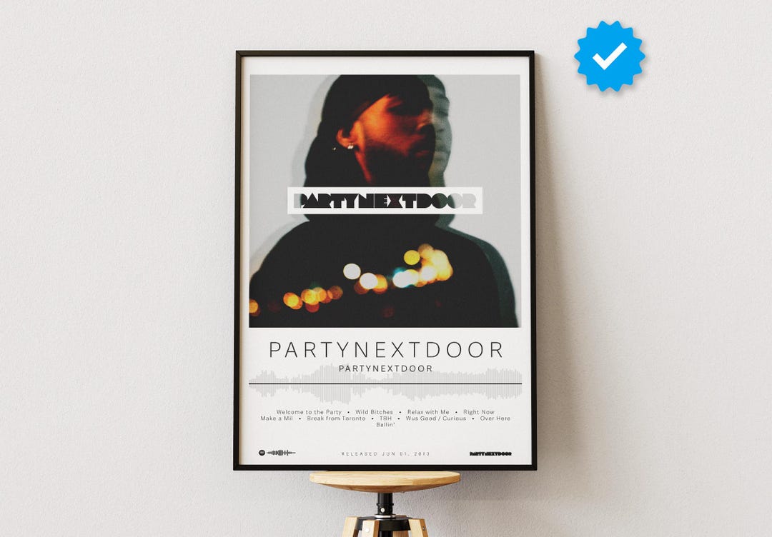 Partynextdoor Poster | Partynextdoor Print | Album Poster Prints | Wall ...