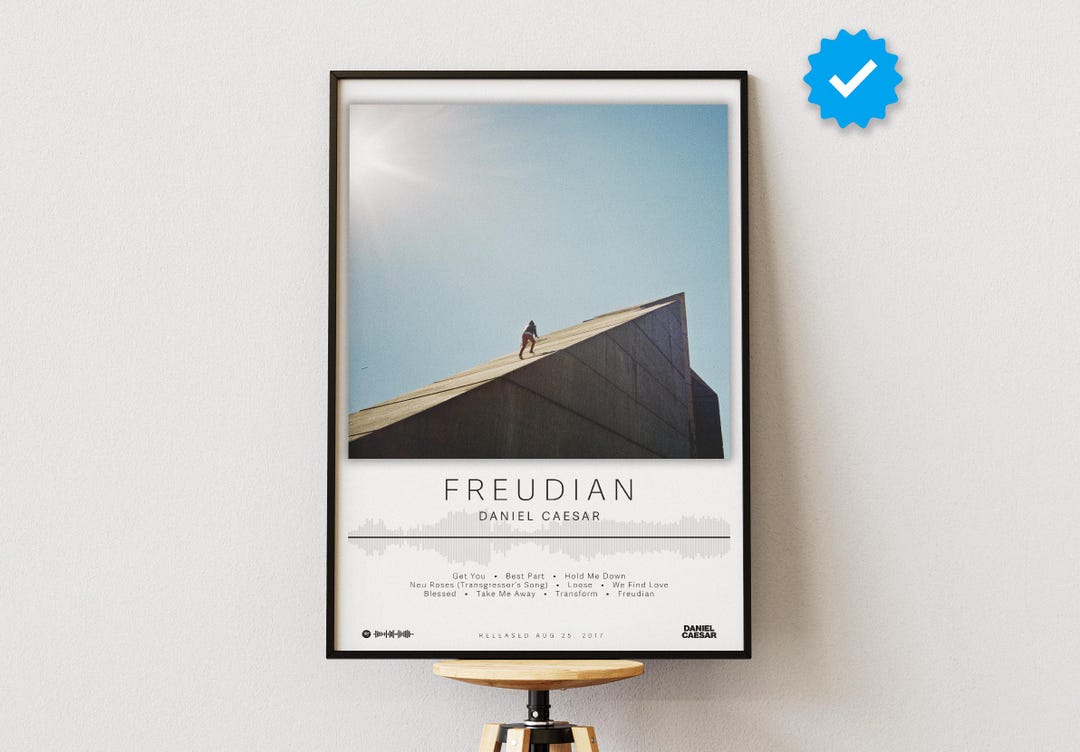 Daniel Caesar Poster | Freudian Poster | Album Poster Prints | Wall ...
