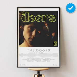 The Doors Poster | the Doors Print | Album Poster Prints | Wall Decor ...