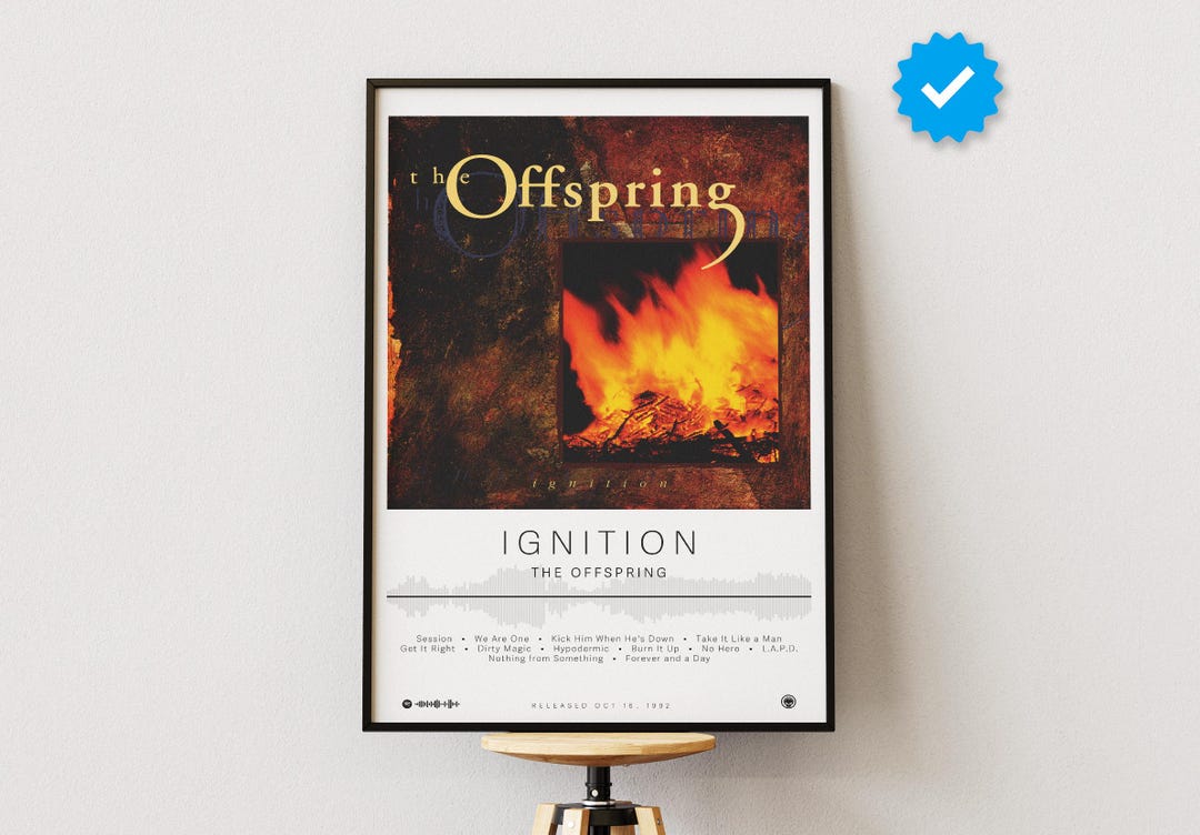 The Offspring Poster | Ignition Poster | Album Poster Prints | Wall ...