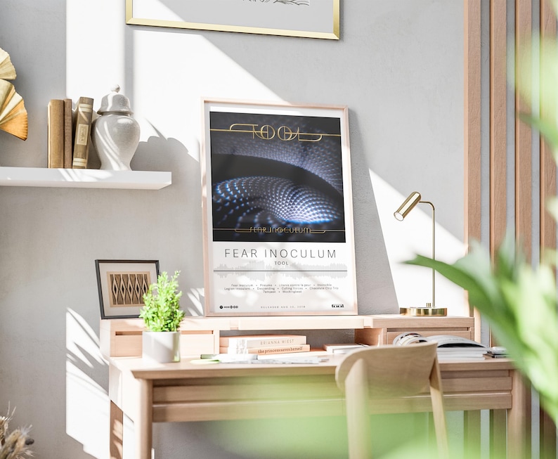 Tool Poster | Fear Inoculum Poster | Album Poster Prints | Wall Decor ...
