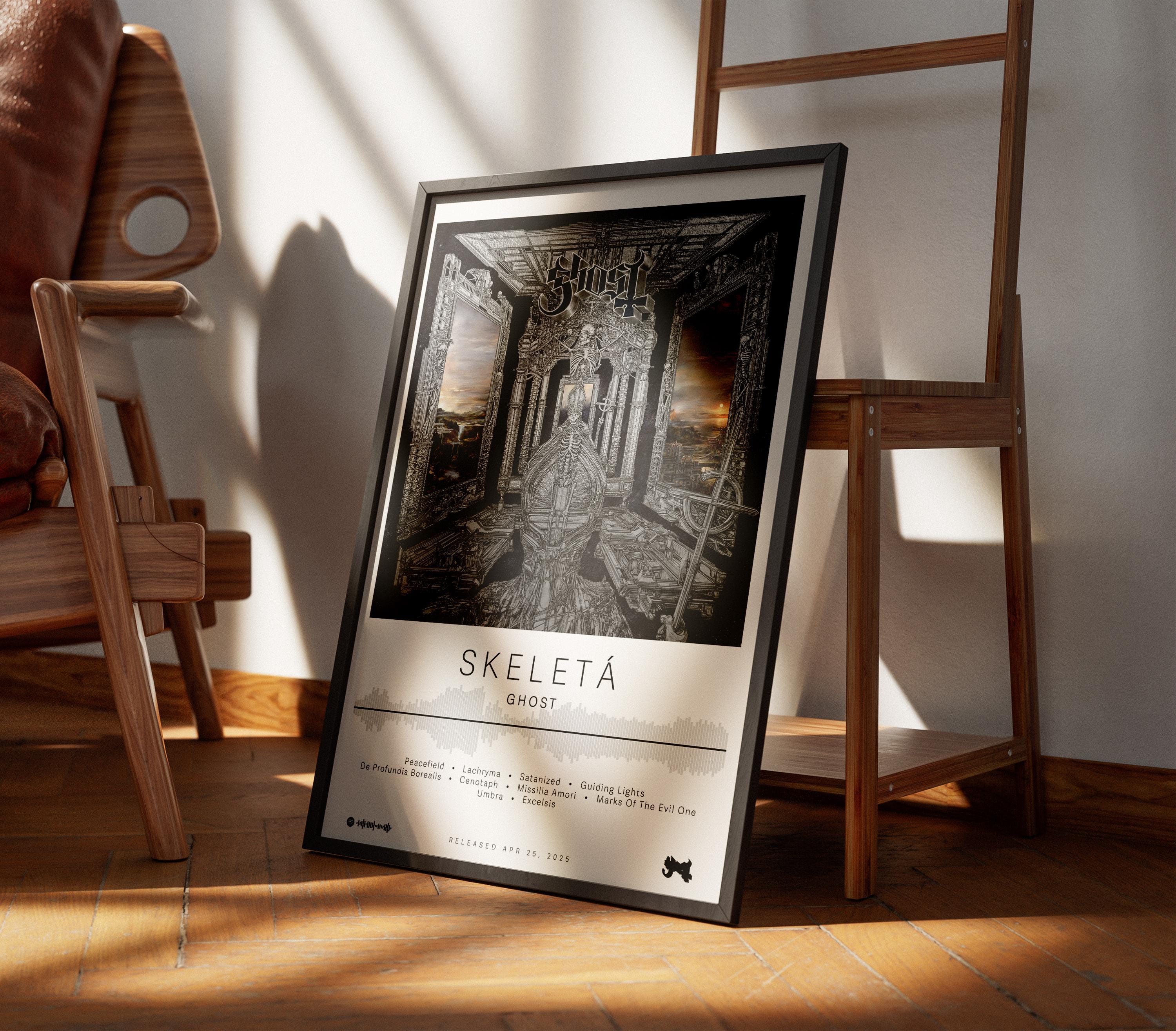 Ghost Poster | Skeleta Poster | Album Poster Prints | Wall Decor ...