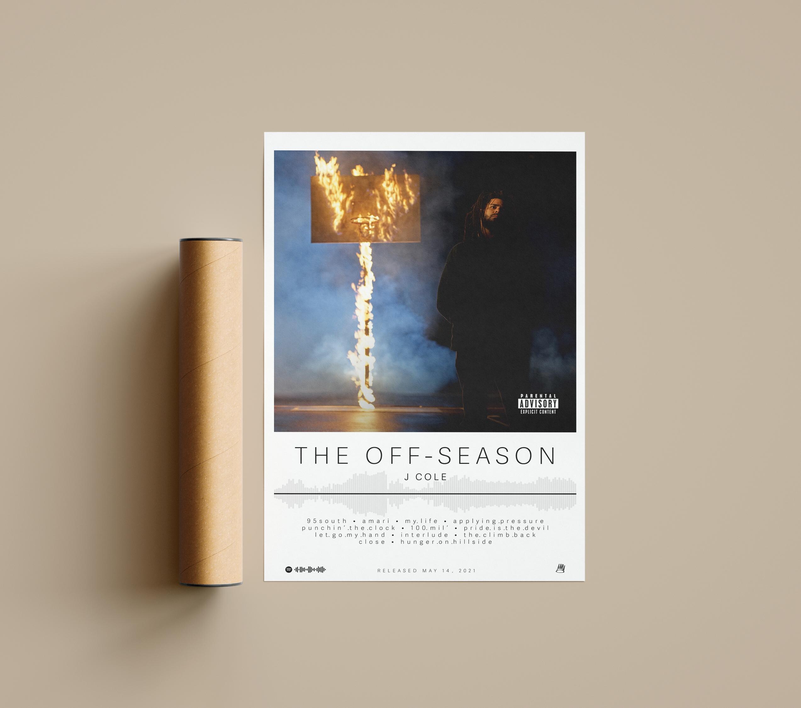 J Cole Poster | the Off-season Poster | Album Poster Prints | Wall ...