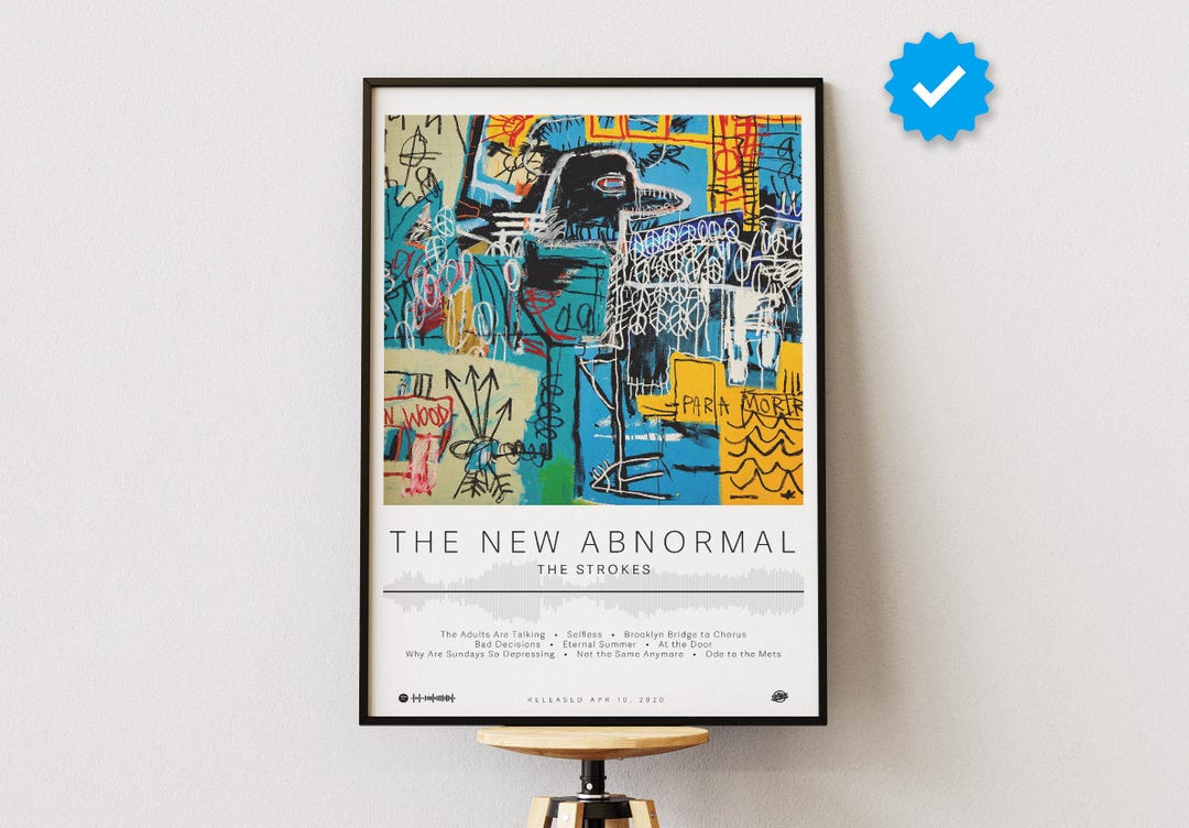 The Strokes Poster | the New Abnormal Poster | Album Poster Prints ...
