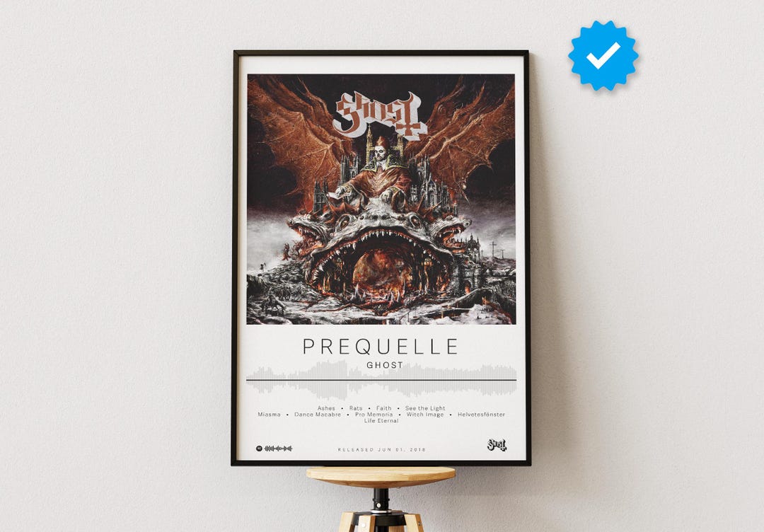 Ghost Poster | Prequelle Poster | Album Poster Prints | Wall Decor ...