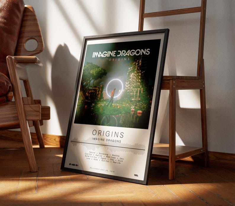 Imagine Dragons Poster | Origins Poster | Album Poster Prints | Wall ...