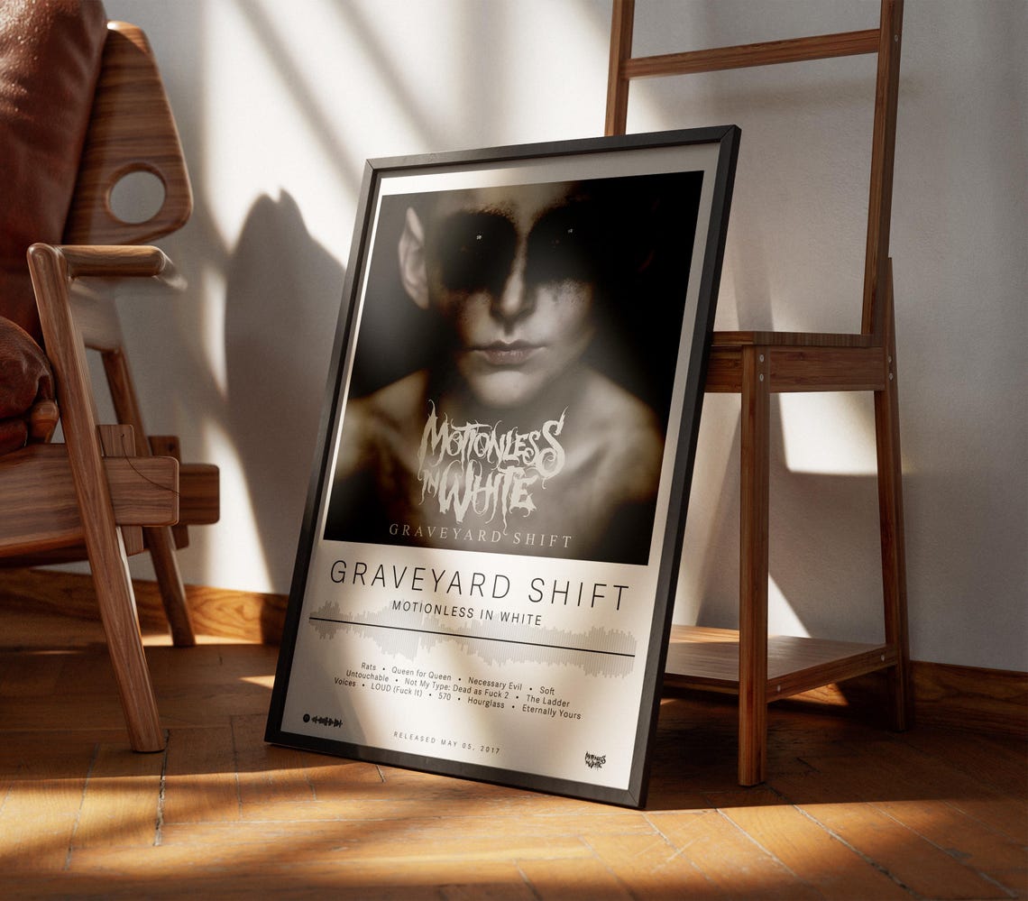 Motionless in White Poster | Graveyard Shift Poster | Album Poster ...