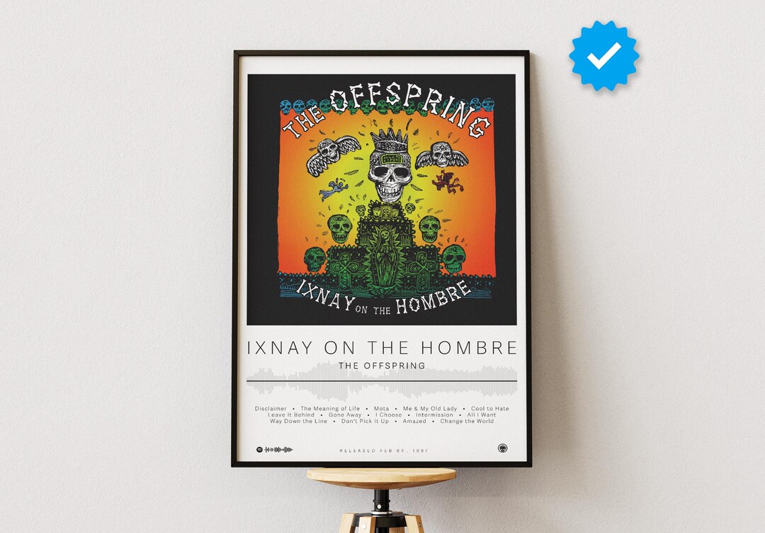 The Offspring Poster | Ixnay on the Hombre Poster | Album Poster Prints ...