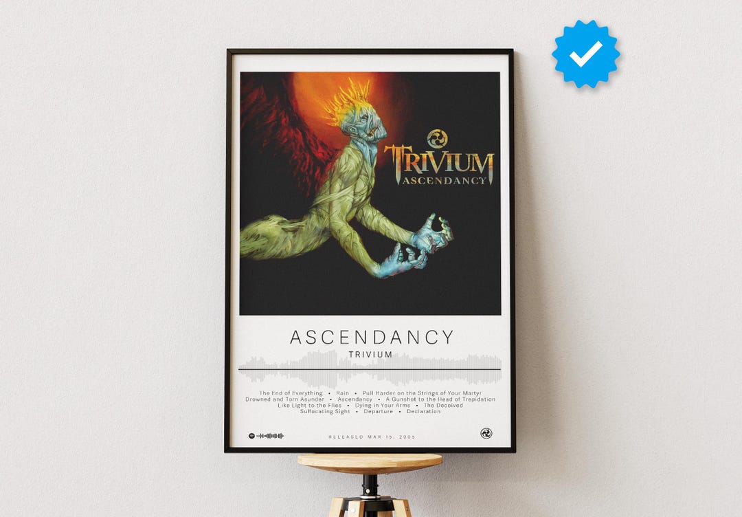 Trivium Poster | Ascendancy Poster | Album Poster Prints | Wall Decor ...