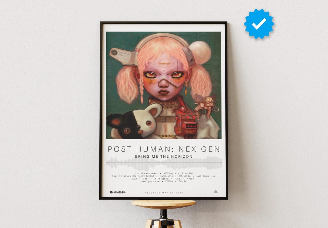 Bring Me the Horizon Poster | POST HUMAN: Nex Gen Poster | Album Poster ...