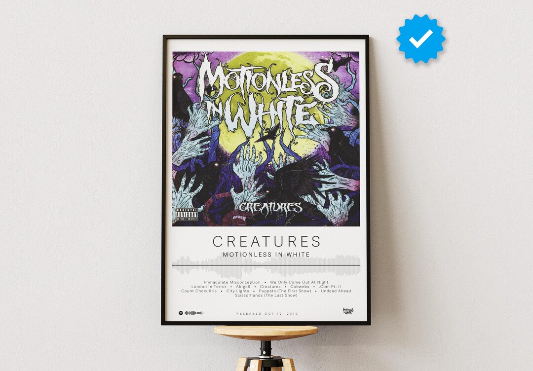 Motionless in White Poster | Creatures Poster | Album Poster Prints ...