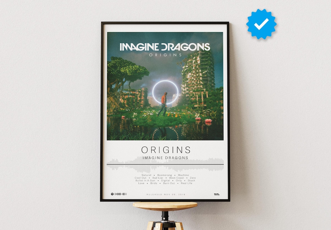 Imagine Dragons Poster | Origins Poster | Album Poster Prints | Wall ...
