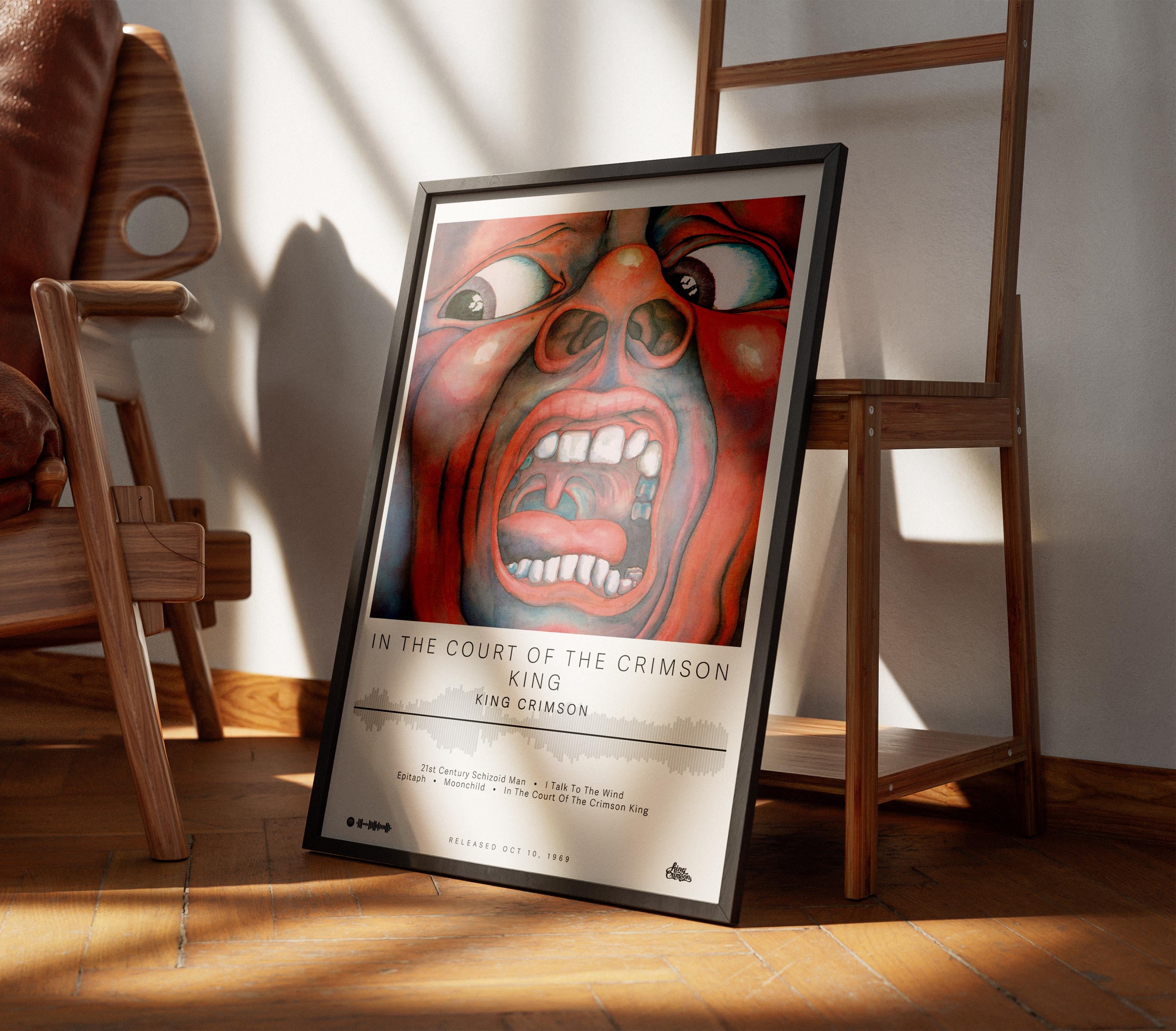 King Crimson Poster | in the Court of the Crimson King Poster | Album ...