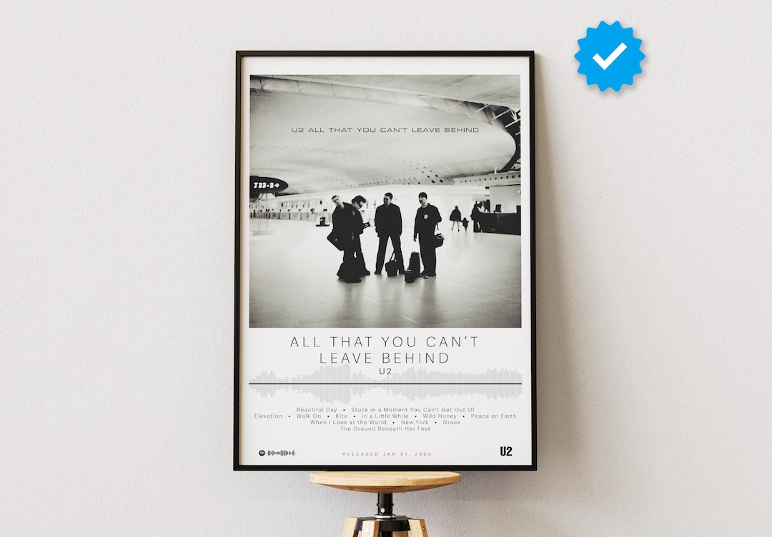 U2 Poster | All That You Can't Leave Behind Poster | Album Poster ...