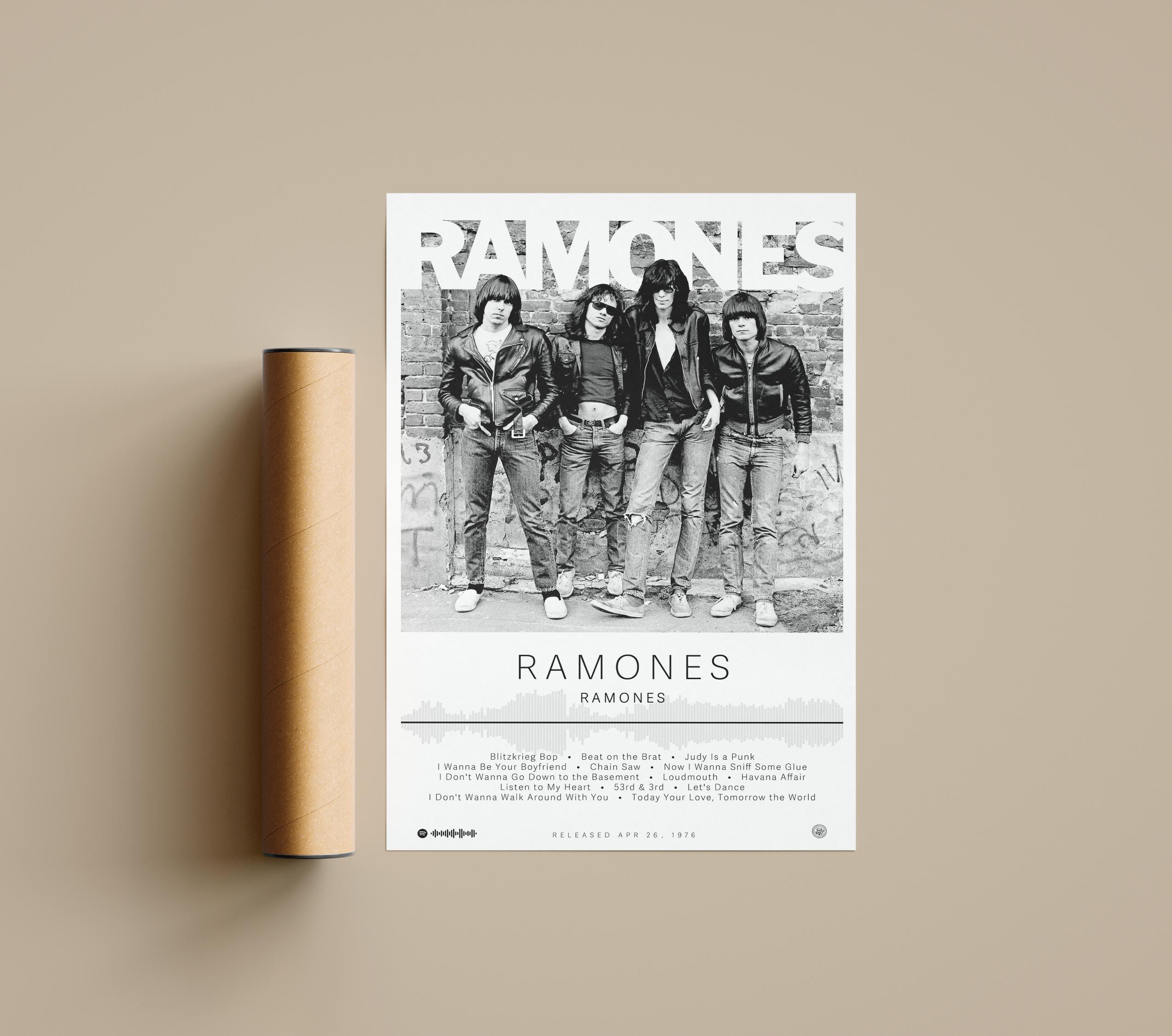 Ramones Poster | Ramones Print | Album Poster Prints | Wall Decor ...
