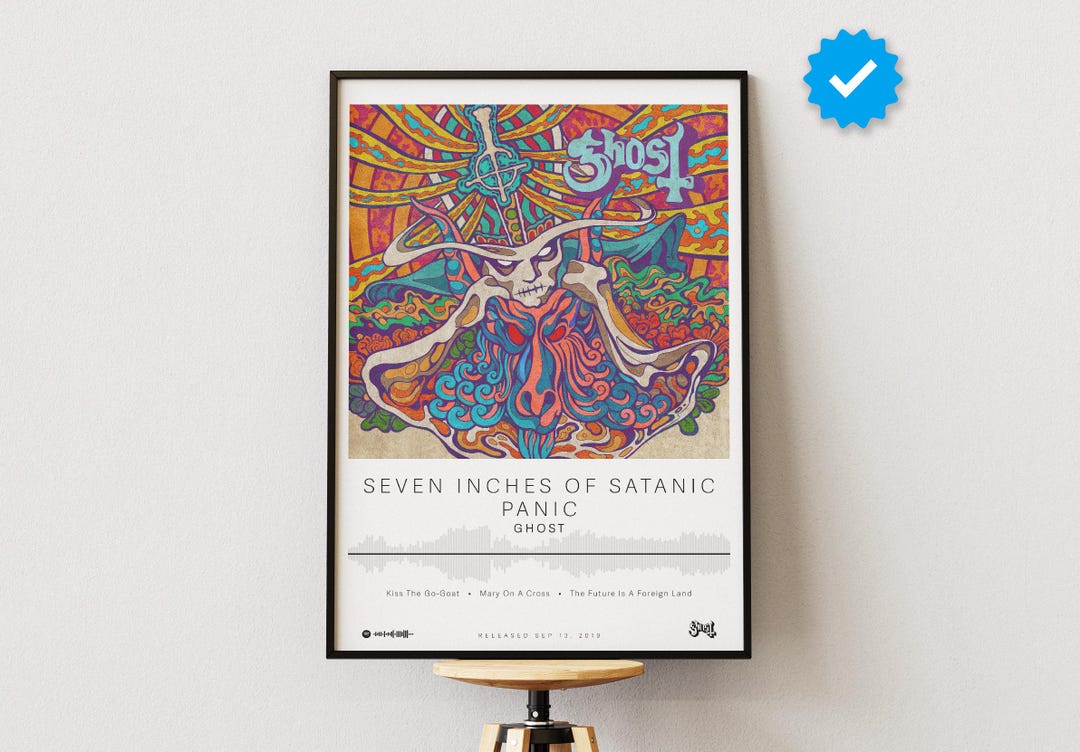 Ghost Poster | Seven Inches of Satanic Panic Poster | Album Poster ...