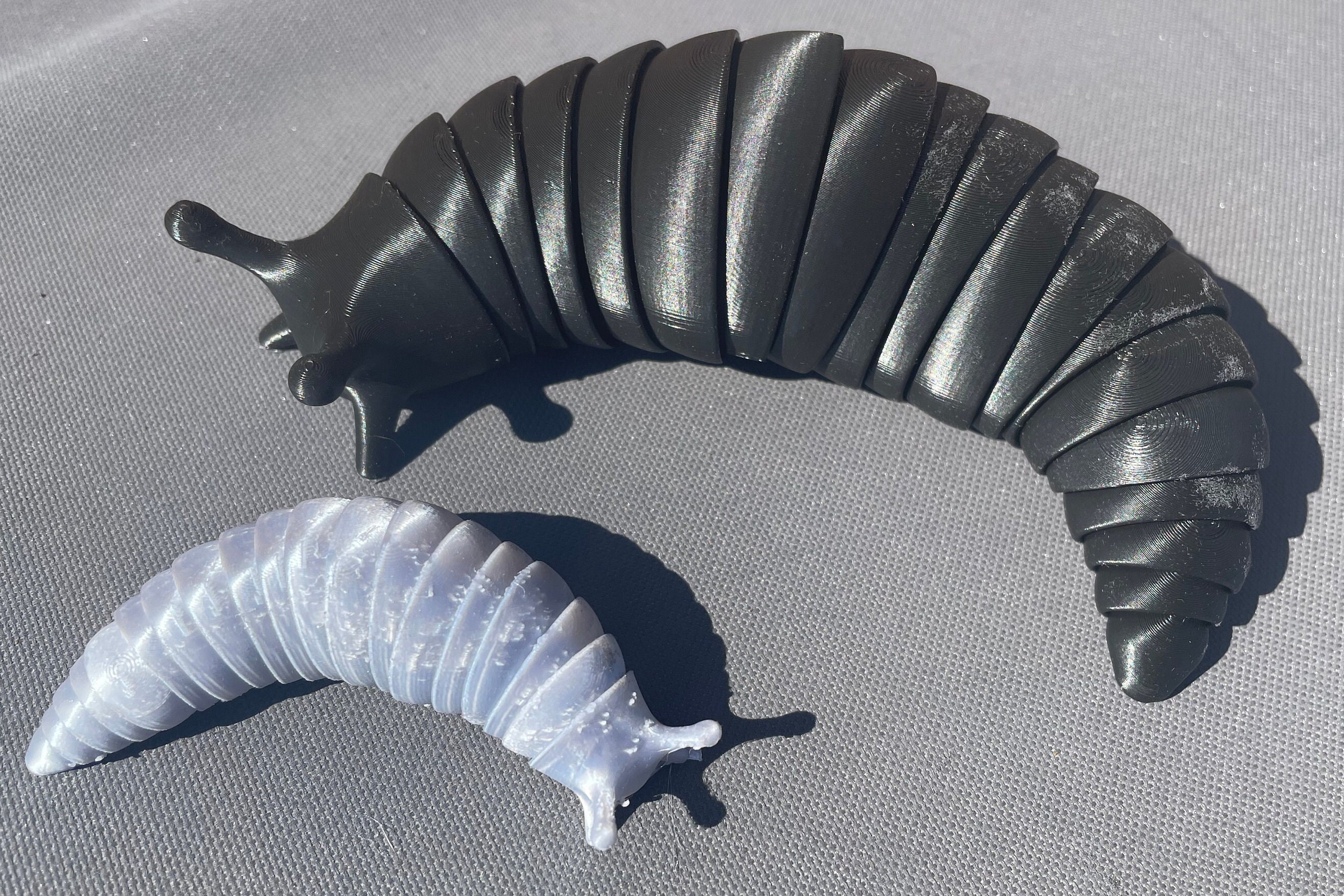 Friendly Slug Articulated Fidget Toy / Flexible Squirmy - Etsy