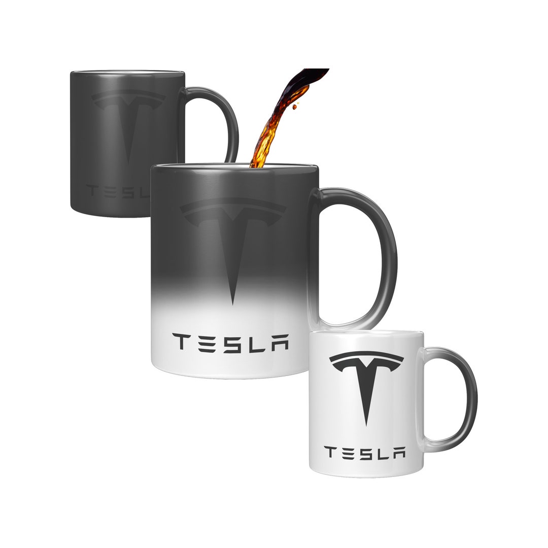 11 Oz Tesla Logo Magic Color Changing Mug - Etsy
