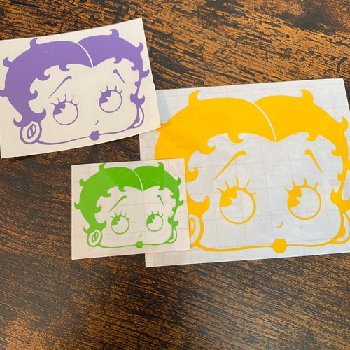 Betty Boop Sticker Sheets - Etsy