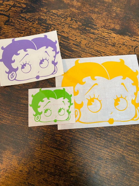 Betty Boop Sticker Betty Boop Vinyl Betty Boop Decal | Etsy