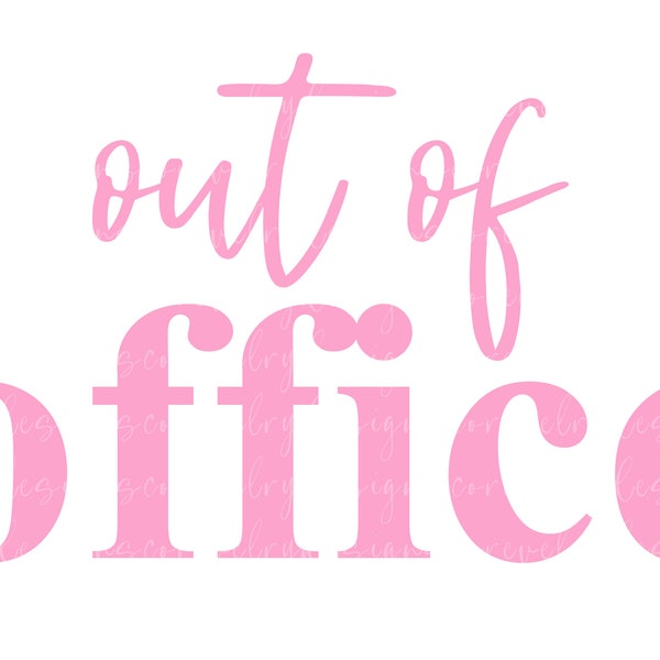Out of Office Sign - Etsy