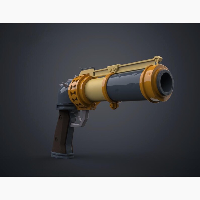 Jinx Mechanical Cosplay Pistol DIY Raw Prop Kit With Moving Parts ...