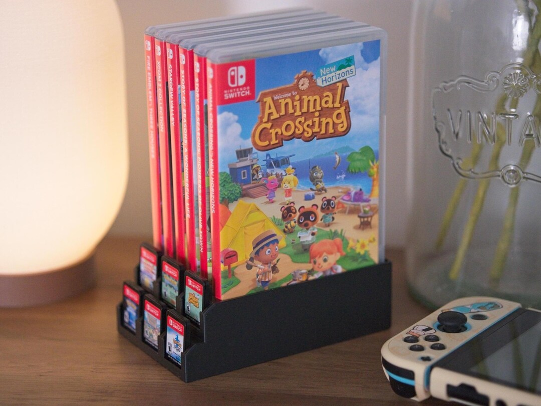 Nintendo Switch Game Holder & Cartridge Organizer | Storage Stand for ...
