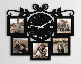 Wall Clock Frames - Etsy