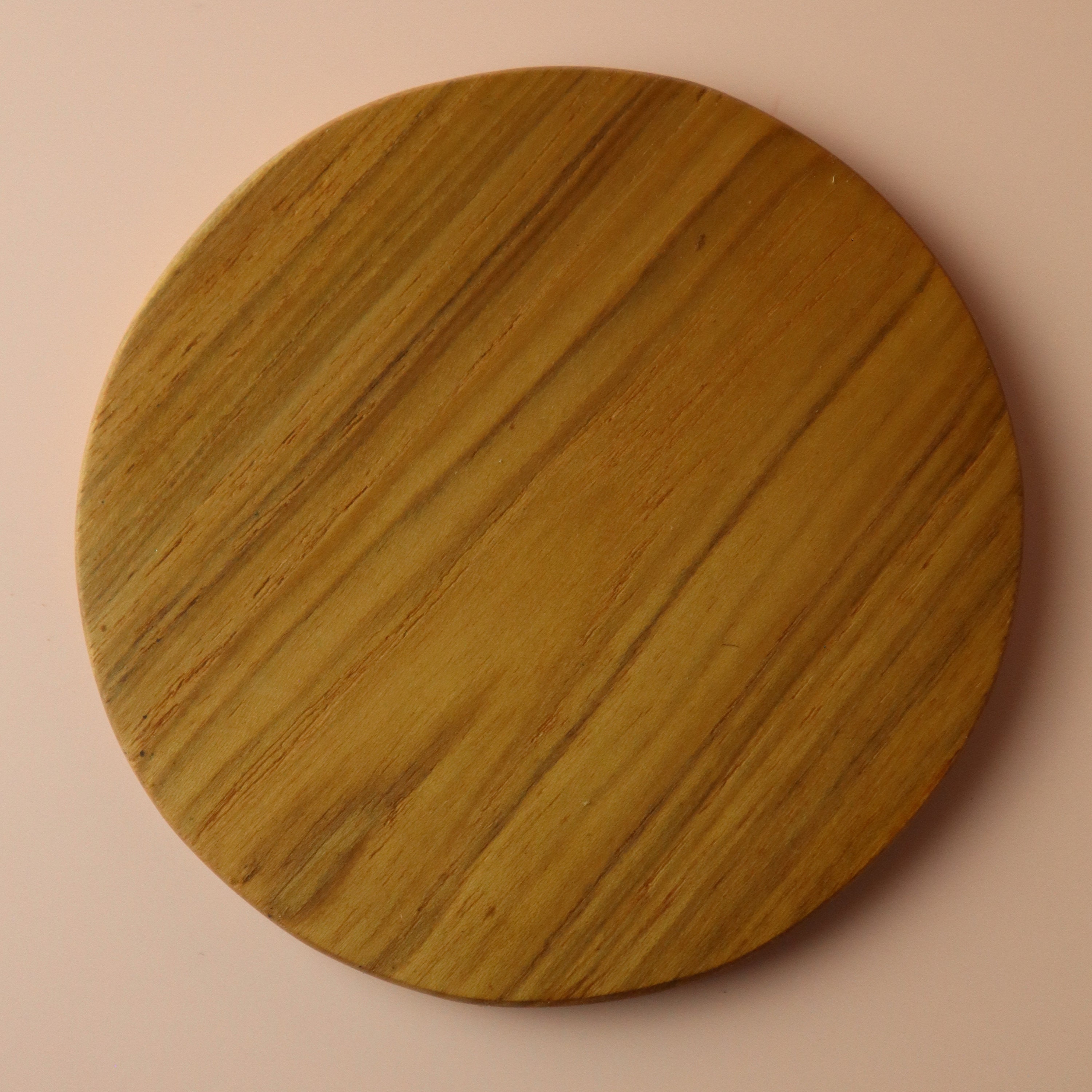 Indonesian Bali Teak Wood Coaster 1 Piece Drinking Glass Cover Chic ...