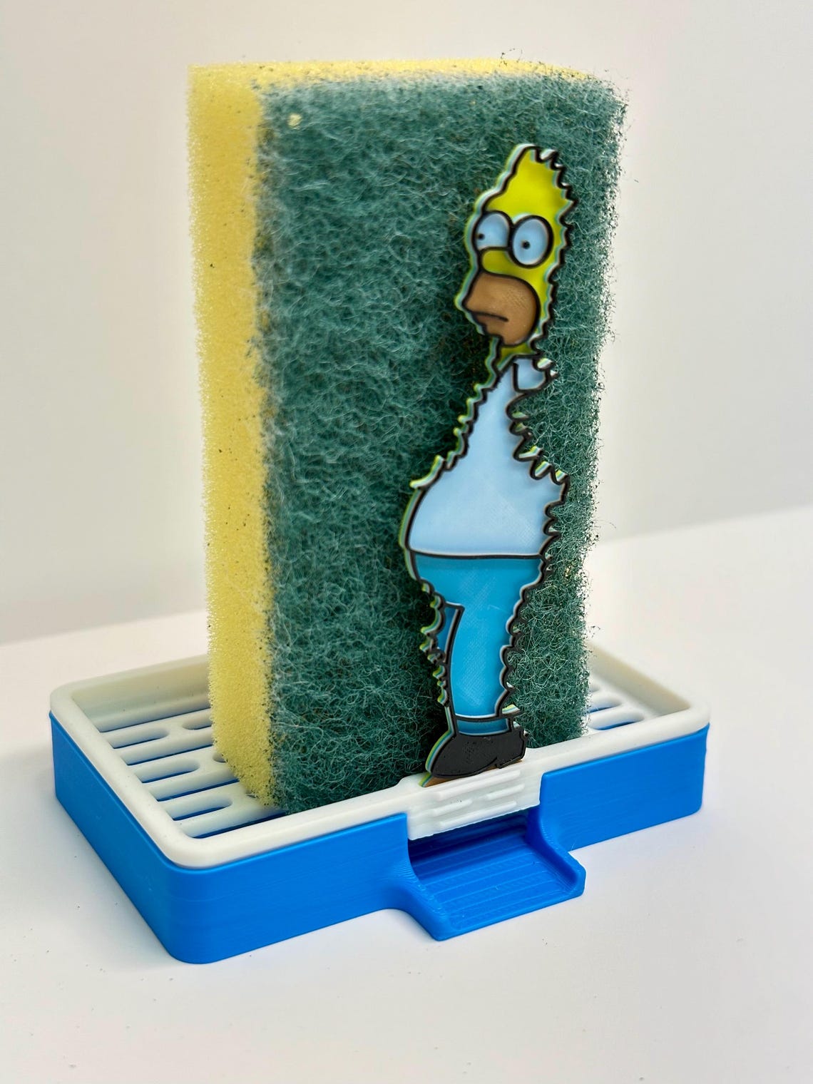 Homer Simpson Washing up Sponge Holder. - Etsy