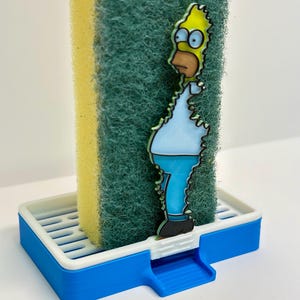 Homer Simpson Washing up Sponge Holder. - Etsy