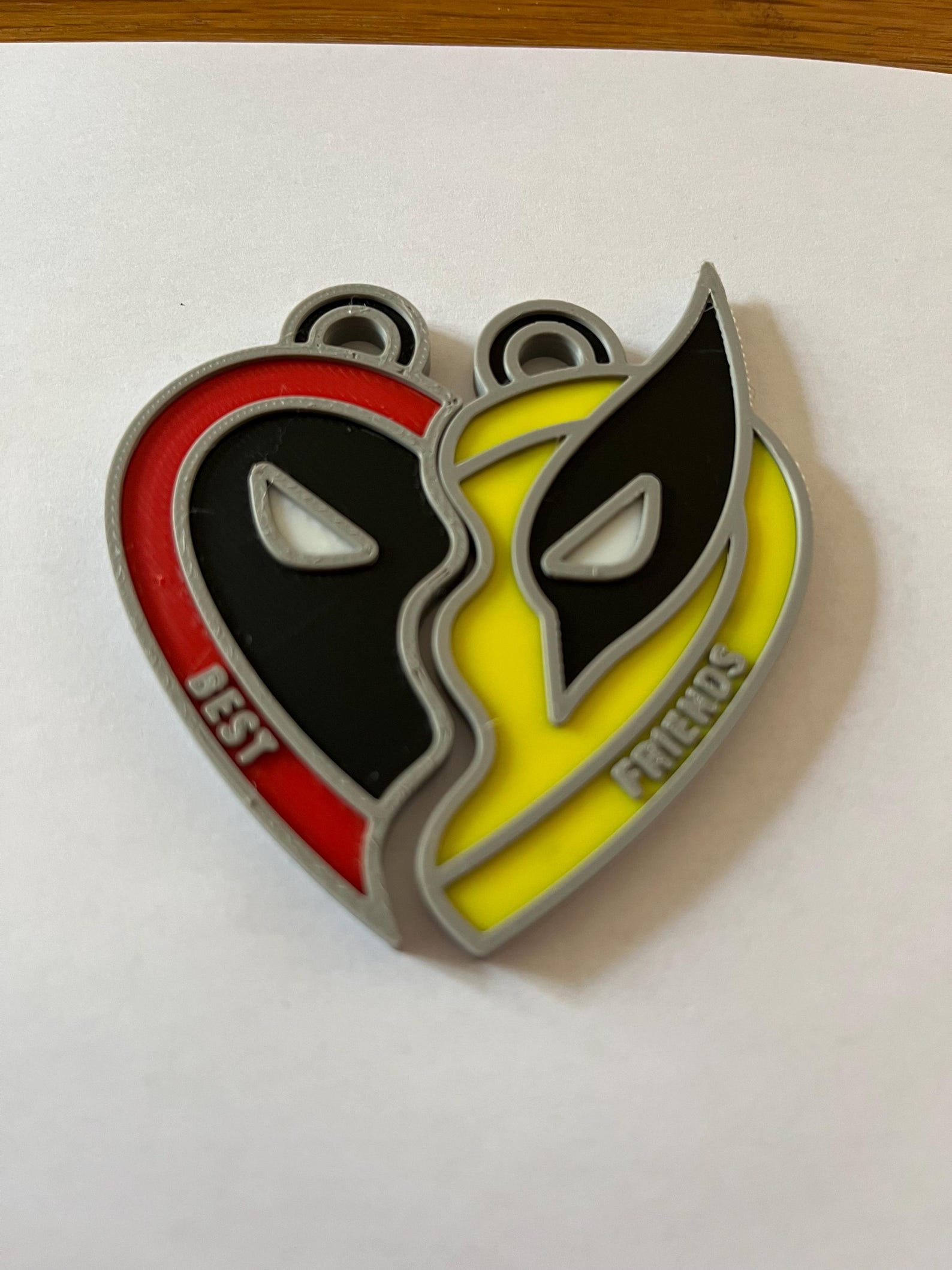 Deadpool and Wolverine ‘best Friends' Keyrings - Etsy