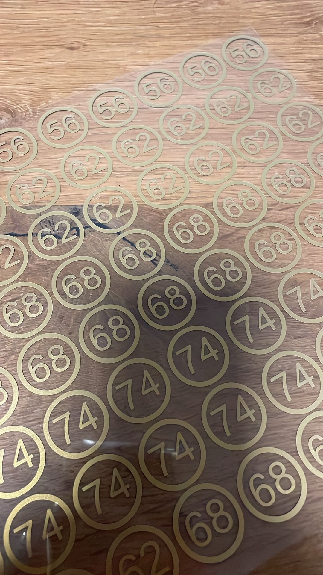 10 Size Labels for Ironing Into Clothing send Measurements via Message ...