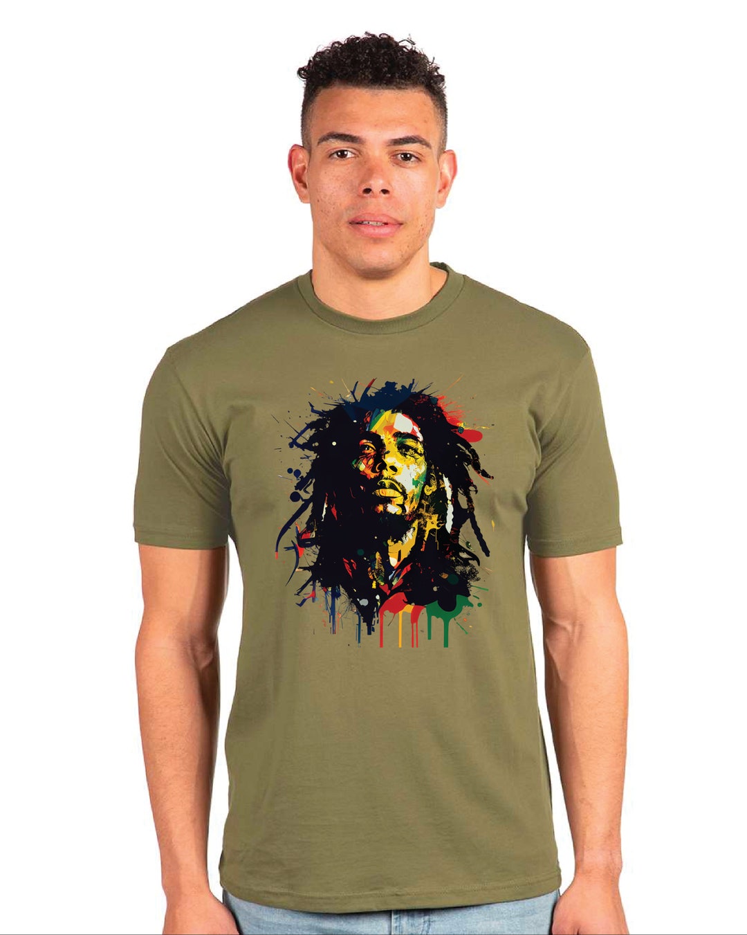 Bob Marley Tshirt, Unisex Bob Marley Tshirt, Reggae Tshirt, Rasta ...