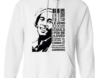 Bob Marley Jacket,bob Marley Sweatshirt, Bob Marley,hoodies Rasta ...