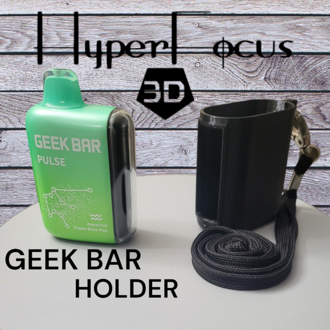 GEEK BAR PULSE Flexible Vape Case / Holder W/ Lanyard, Made by the ...