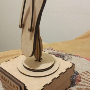 Chancla Trophy #1 MOM Jewelry Box, Sandal Trophy, Chancla MOM - Etsy