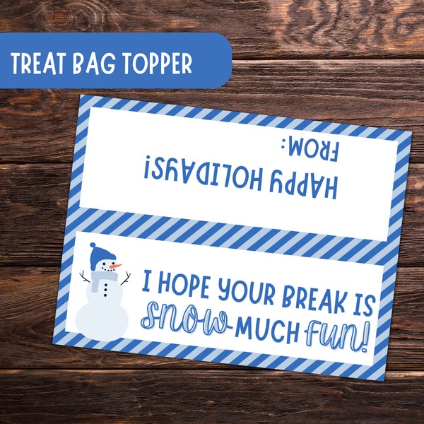 Holiday Bag Topper - Etsy