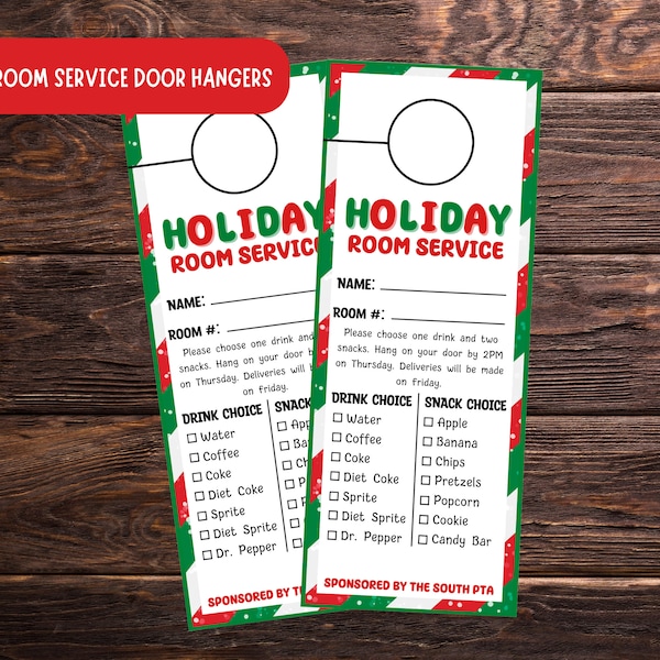 Holiday Door Hanger - Etsy