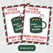Christmas Gift Tags, Hot Cocoa Gift Tag, Teacher Gift Tag - Etsy
