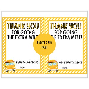 Bus Driver Thanksgiving Gift Card Holder, Bus Driver Card, Thanksgiving ...