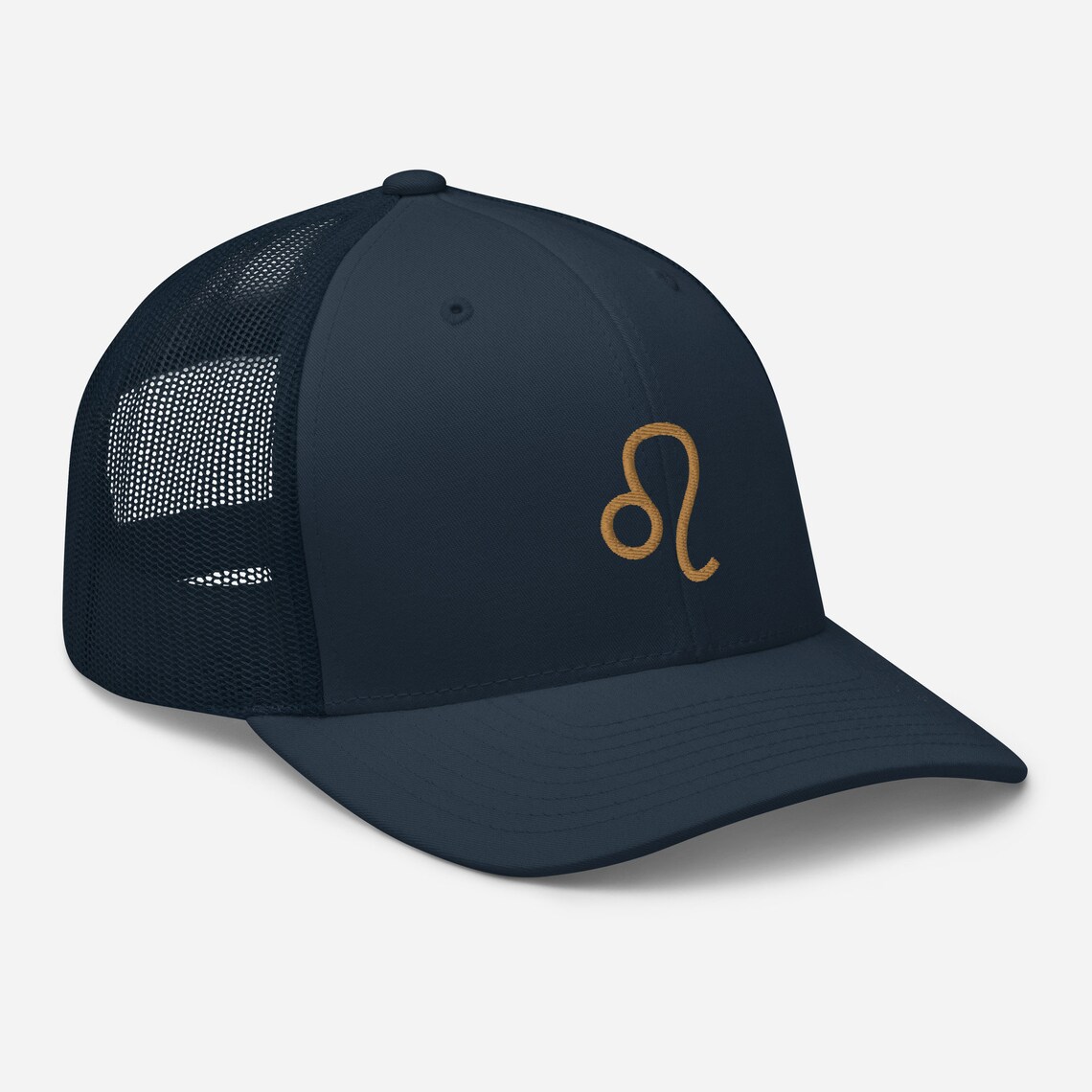 Leo Sign - Embroidered Trucker Cap - Etsy