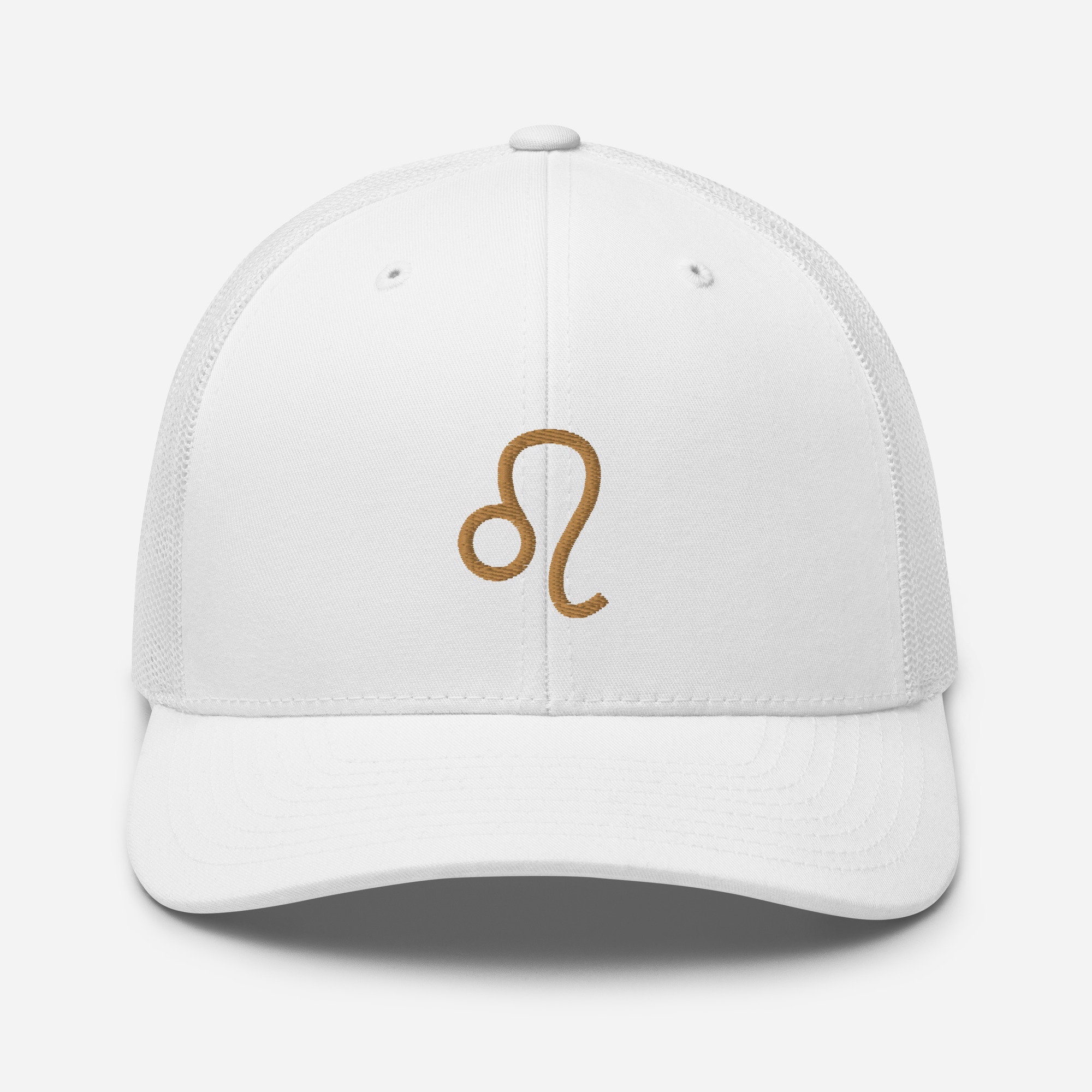 Leo Sign - Embroidered Trucker Cap - Etsy