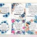 Unique Floral Printable Scripture Cards| Beautiful Bible Verses| 12 ...