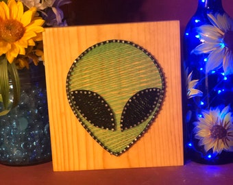 Alien String Art - Etsy