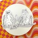 Outdoor Hobby Cats Stickers | Skiing and Hiking | Gloss Vinyl Die Cut ...