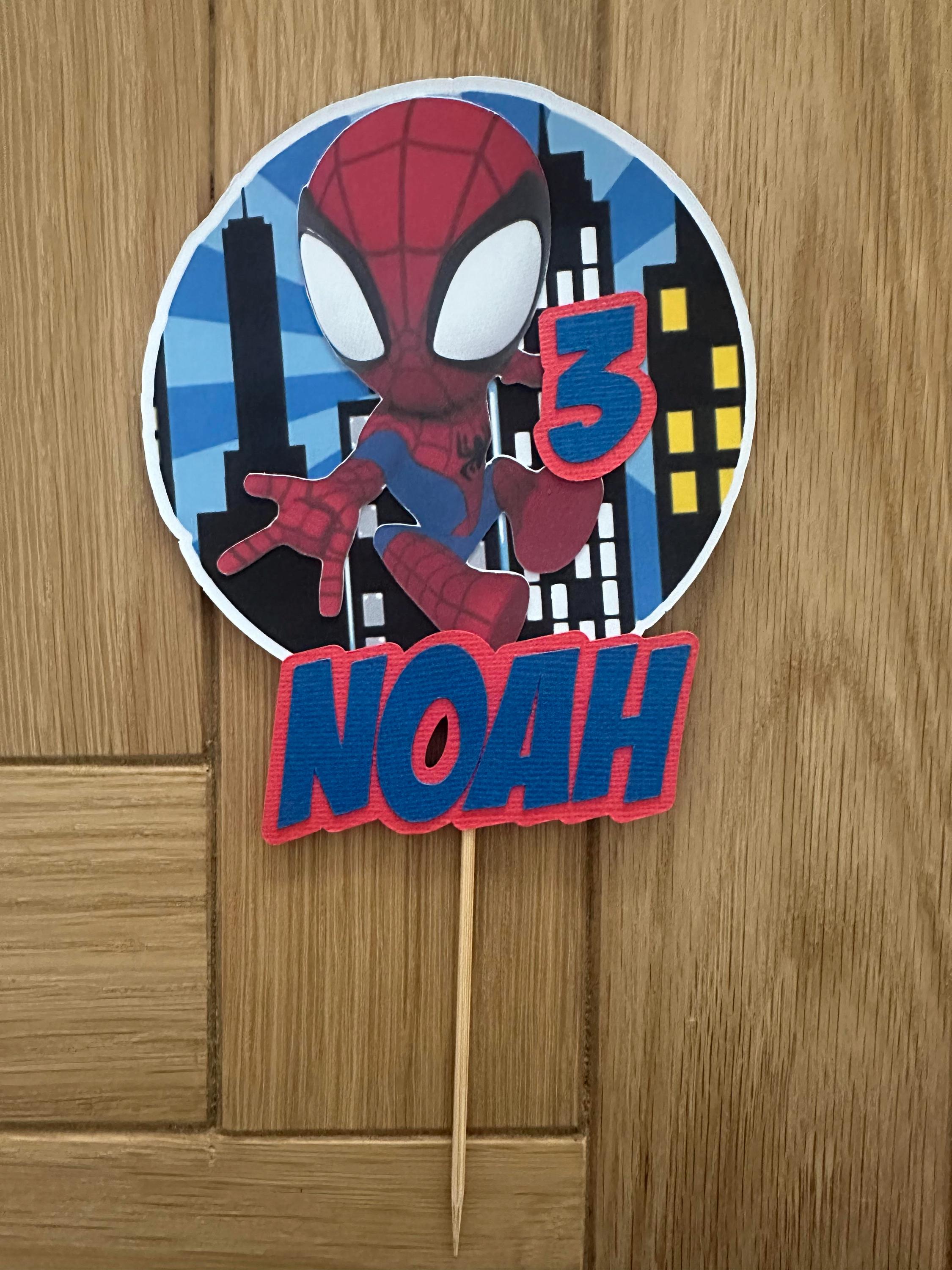 Spiderman Cake Topper - Etsy