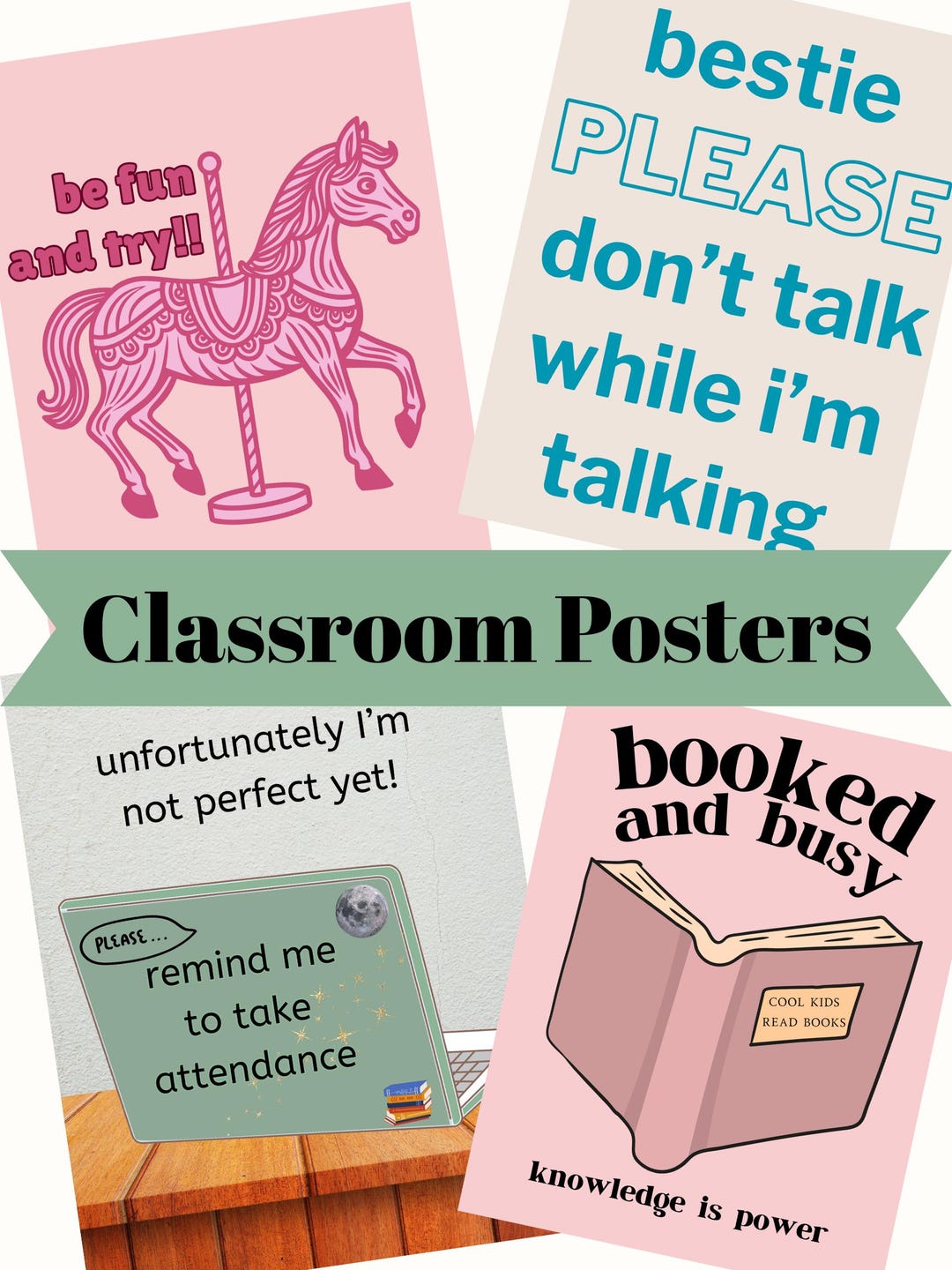 Classroom Posters - Funny, Books, Chappell Roan, Reminders - Etsy